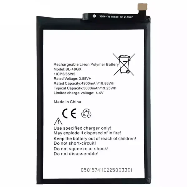 Genuine cell phone battery BL-49GX for Infinix Note 7 - batterysg.com